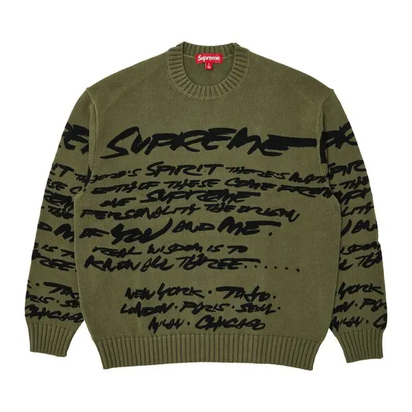 Supreme Futura Sweater - Green