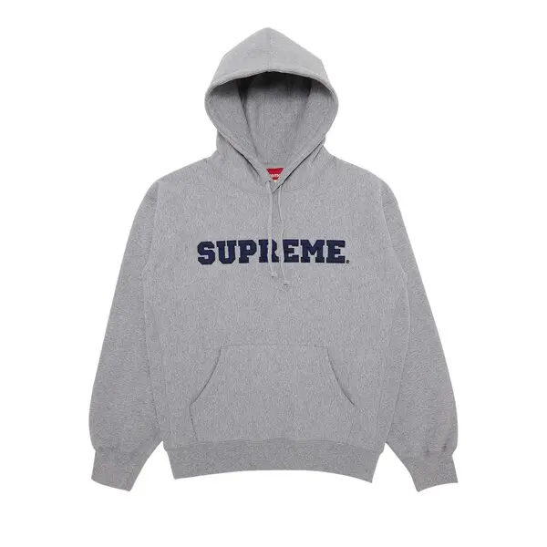 Supreme Collegiate Hooded Sweatshirt - Grey