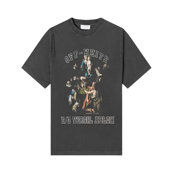Off-White Mary Skate Short-sleeve T-shirt - Black
