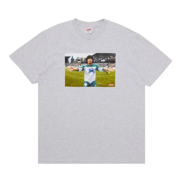 Supreme Maradona Tee 'ash - Grey