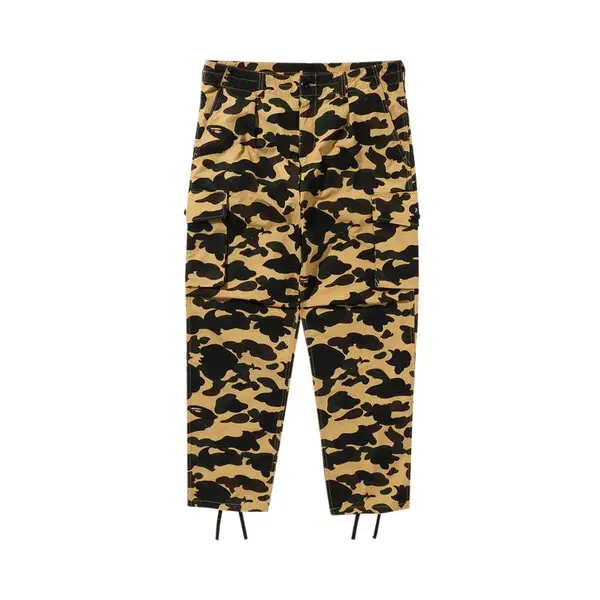 A BATHING APE 1st Camo 6 Pocket Pants - Yellow