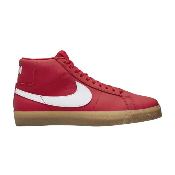 Nike Zoom Blazer Mid Sb 'orange Label' Sneakers - Red