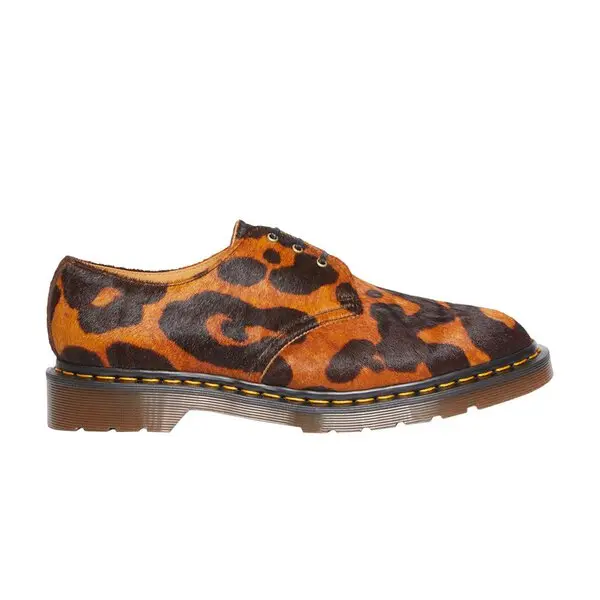 Dr. Martens 1461 Hair On Ocelot Made In England - Brown