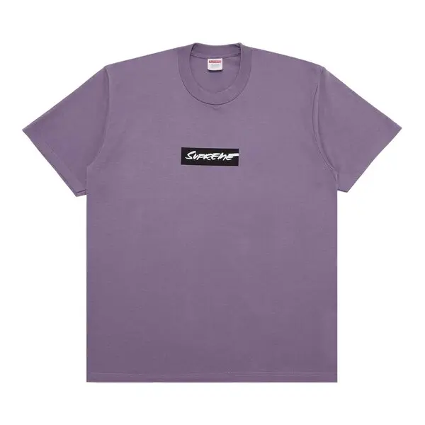 Supreme Futura Box Logo Tee 'dusty - Purple