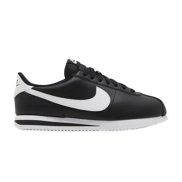 Nike Cortez Leather Sneakers - Black