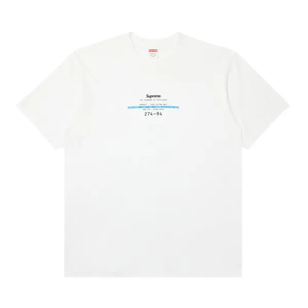 Supreme Standard Tee - White