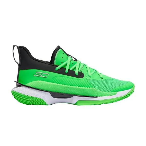 Under Armour Sc Curry Team High Top Sneakers - Green