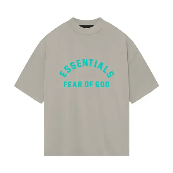 Fear Of God Heavy Jersey Crewneck T-shirt - Grey