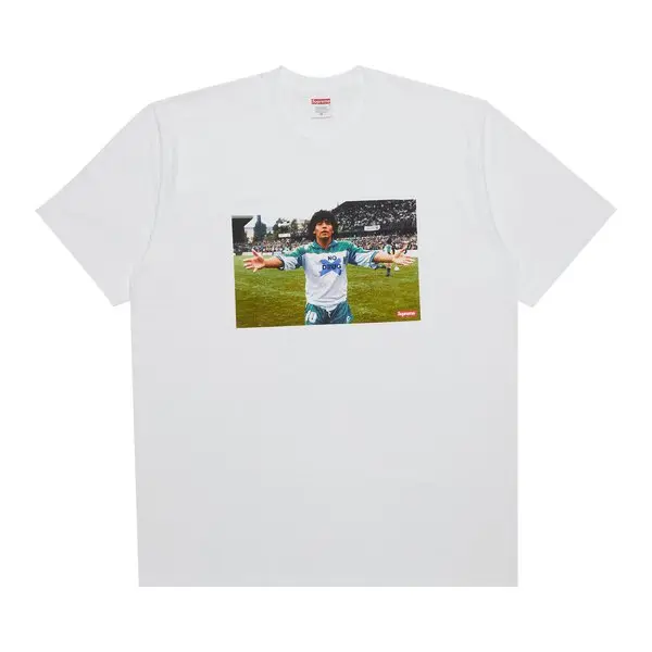 Supreme Maradona Tee - White