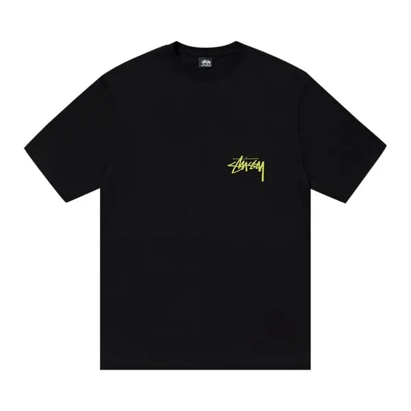 StÜssy Beat Crazy Tee - Black