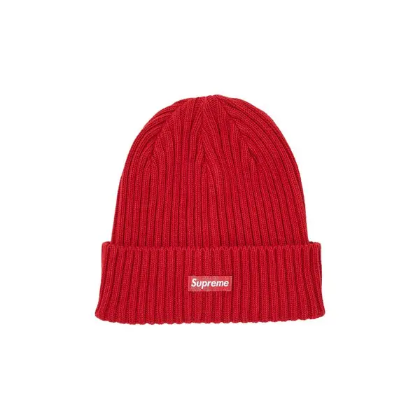 Supreme Overdyed Beanie - Red