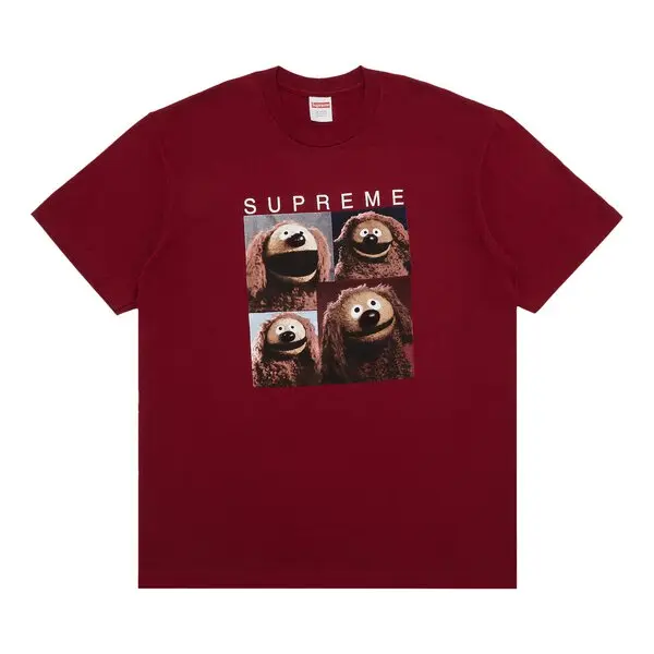 Supreme Rowlf Tee 'cardinal - Red