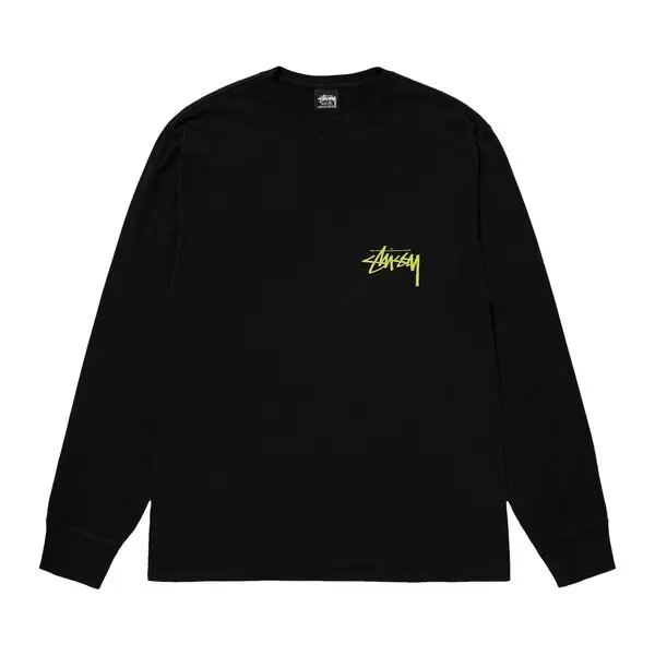 StÜssy Beat Crazy Long-sleeve Tee - Black