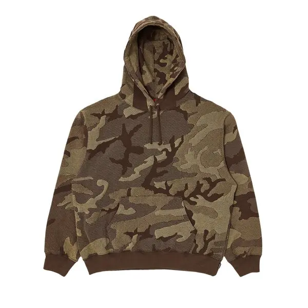 Supreme Jacquard Stripe Hooded Sweatshirt