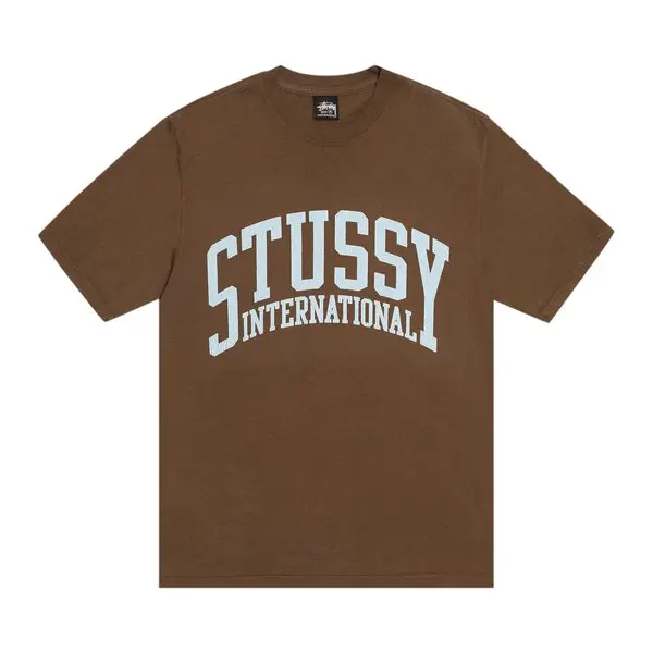 StÜssy International Tee Pigment Dyed - Brown