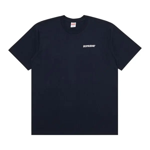 Supreme Patchwork Tee 'navy - Blue