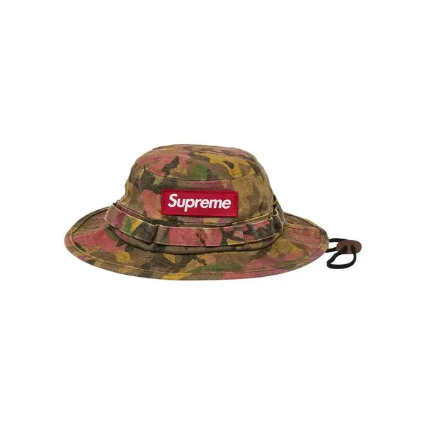 Supreme Washed Canvas Boonie - Tan