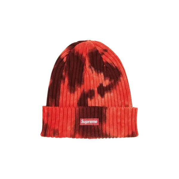 Supreme Overdyed Beanie - Red