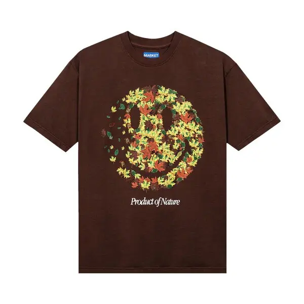 MARKET Smiley Product Of Nature T-shirt - Brown