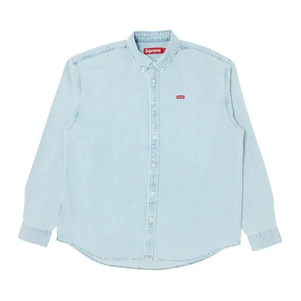 Supreme Small Box Shirt 'washed - Blue