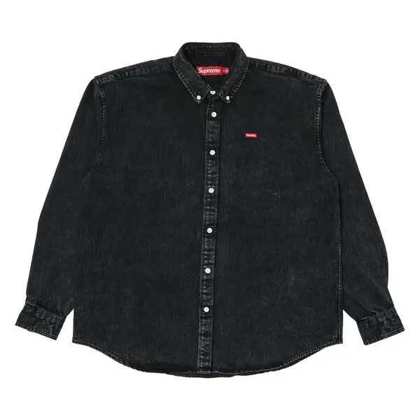Supreme Small Box Shirt 'washed - Black