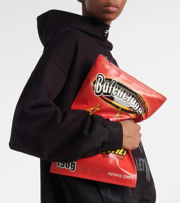 Balenciaga Chips Clutch