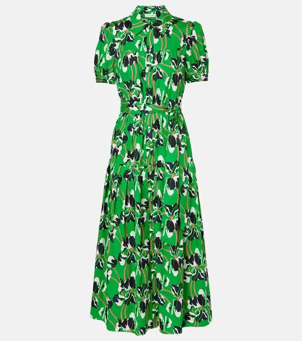 Diane Von Furstenberg Jonah Printed Maxi Dress