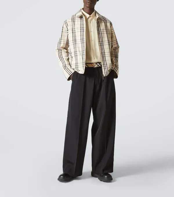 Burberry Check Cotton Jacket