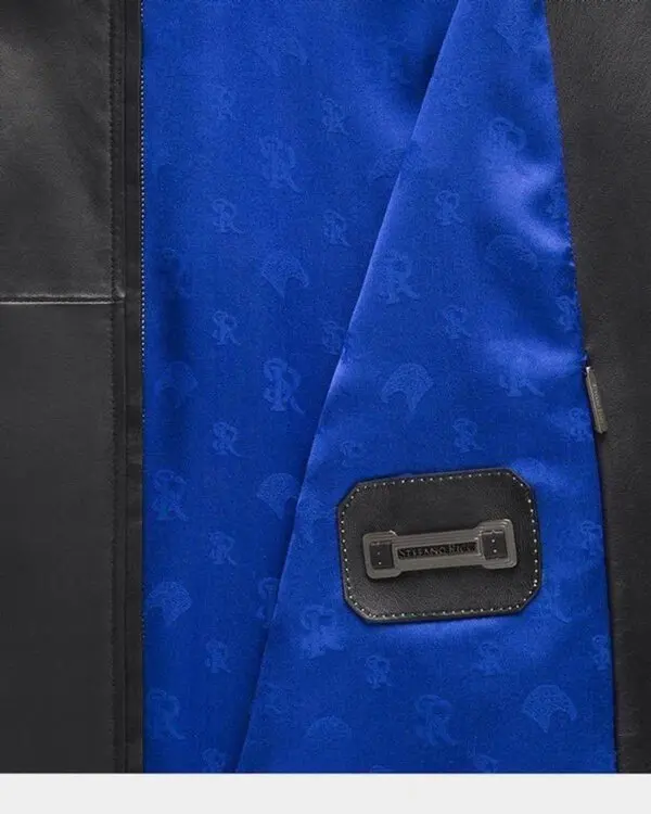 Stefano Ricci Leather Moto Jacket