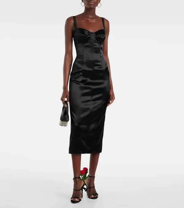 Dolce & Gabbana Satin Sandals