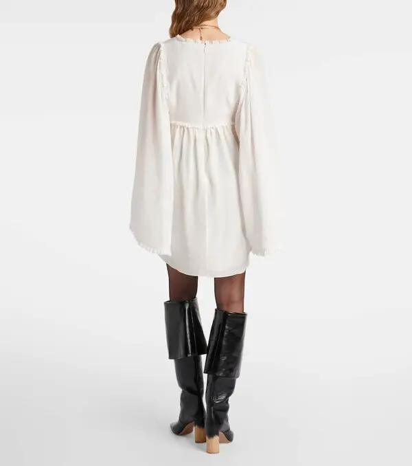 Chloé Silk Crêpe Minidress