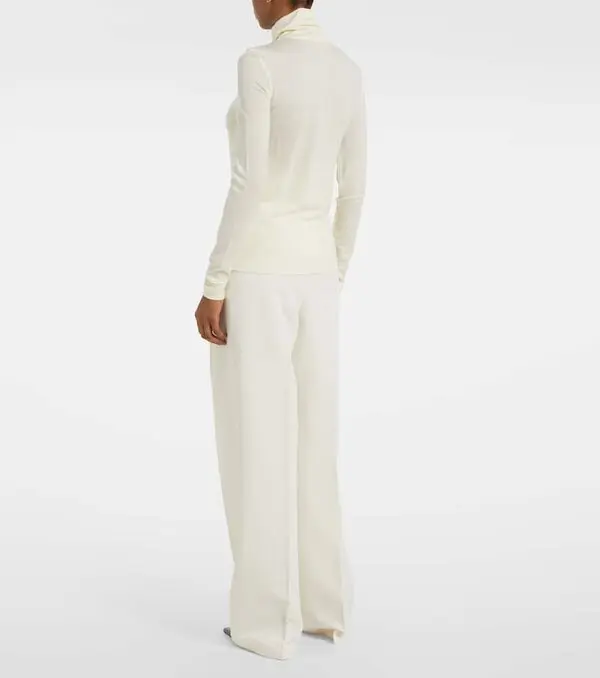 RÓHE Jersey Turtleneck Top