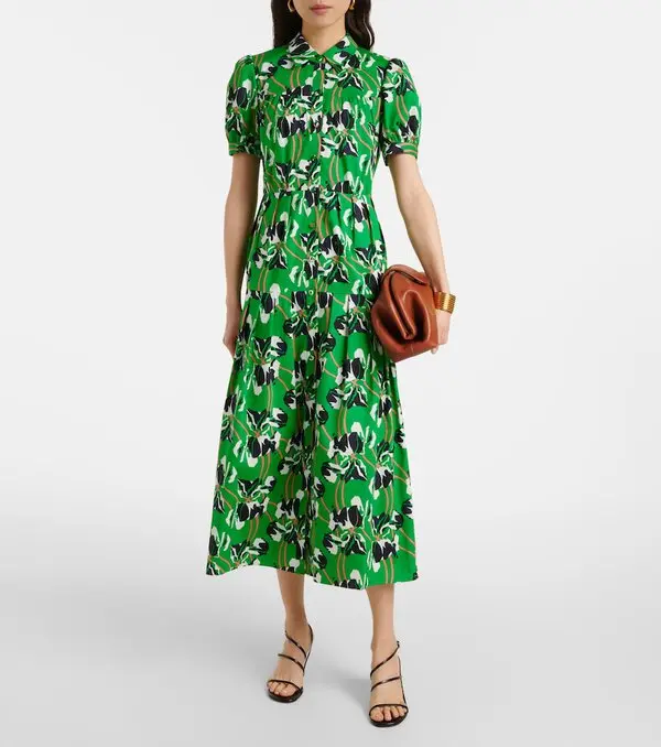 Diane Von Furstenberg Jonah Printed Maxi Dress - Multicoloured
