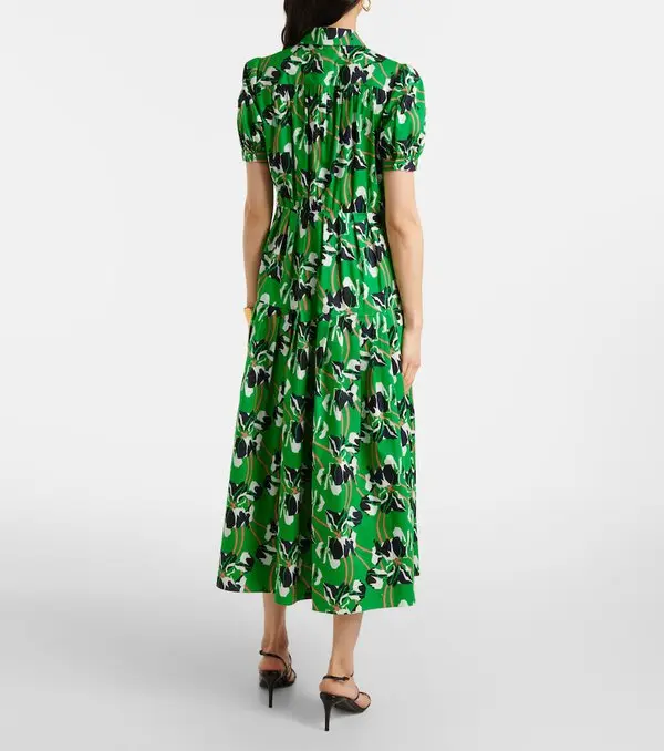 Diane Von Furstenberg Jonah Printed Maxi Dress - Multicoloured
