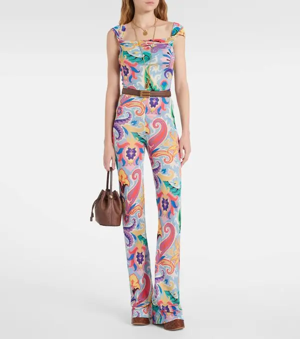 Etro Paisley Print Top