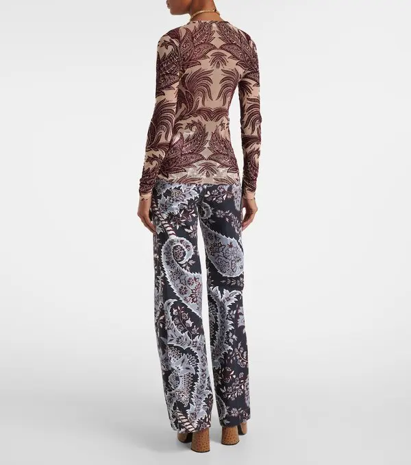Etro Paisley Print Top