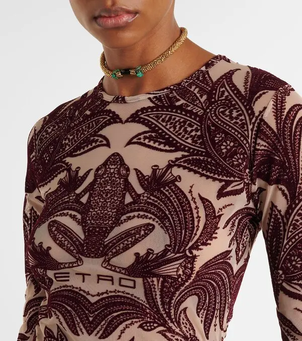 Etro Paisley Print Top