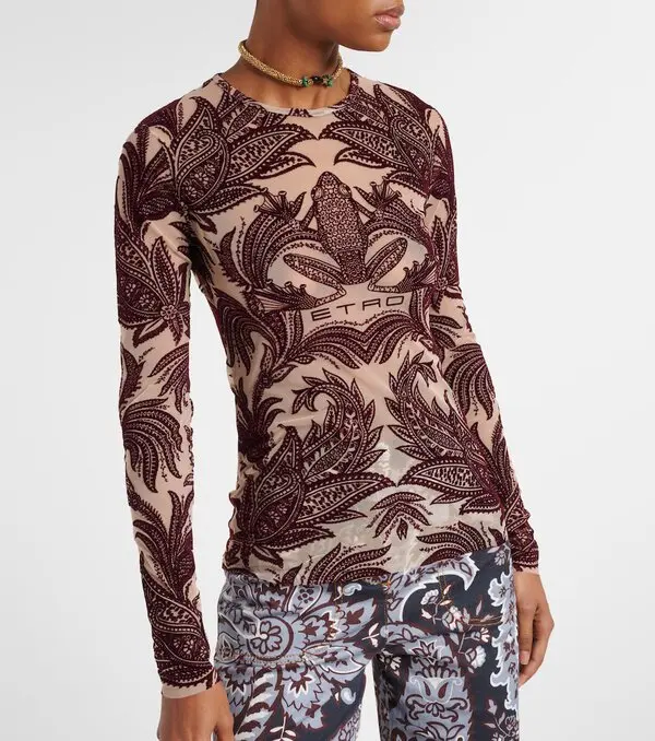 Etro Paisley Print Top