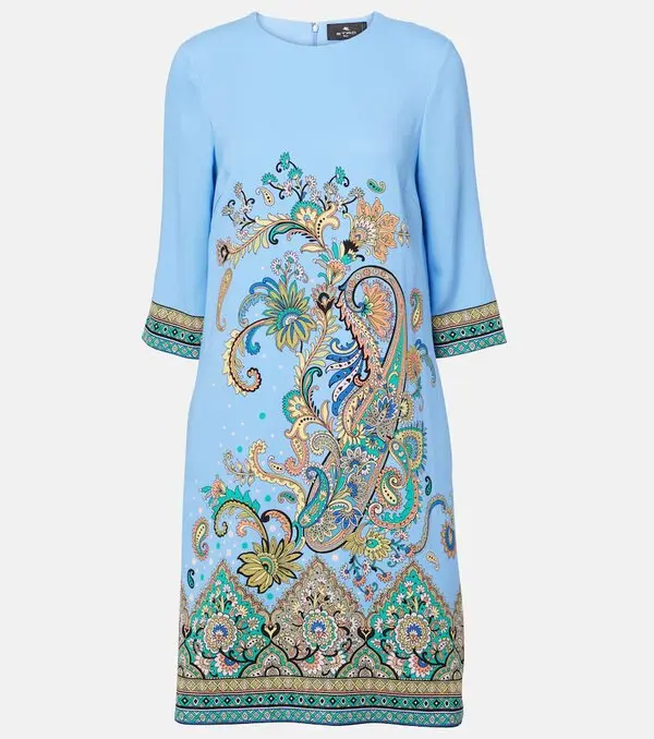 Etro Paisley Mini Dress