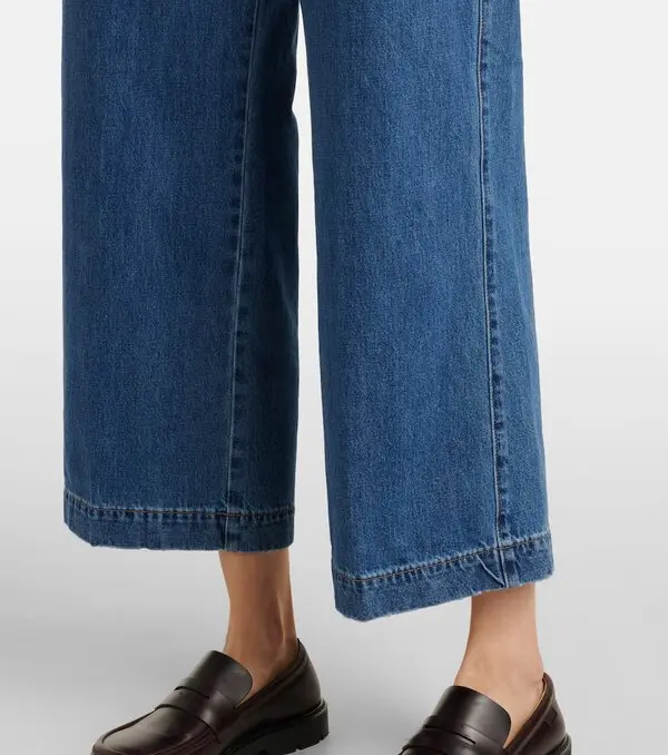 Polo Ralph Lauren Cropped Wide-leg Jeans