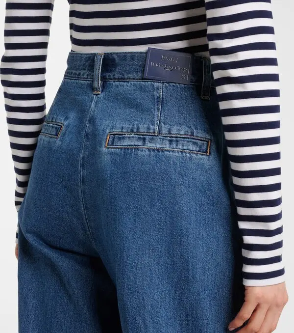 Polo Ralph Lauren Cropped Wide-leg Jeans