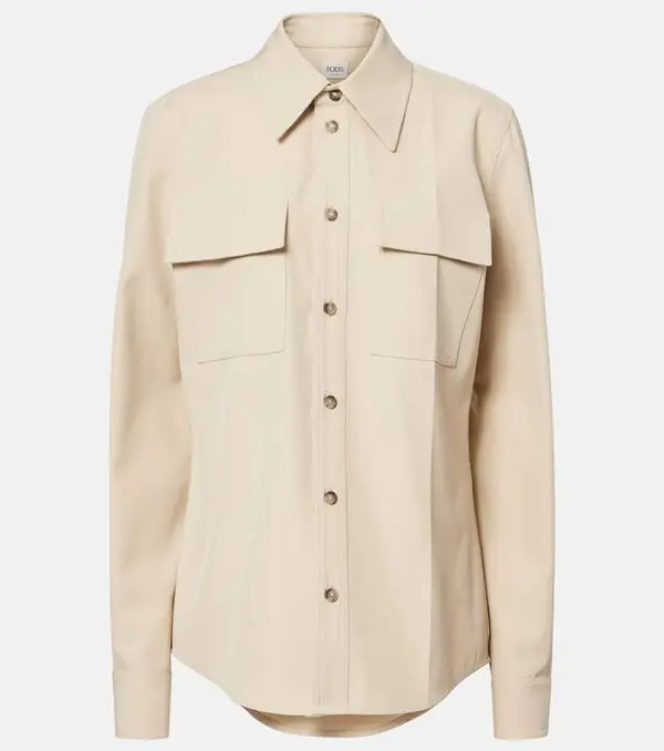 TOD'S Wool And Cotton Shirt