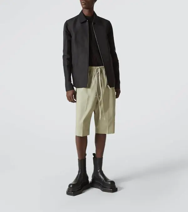 Rick Owens Bela Pods Bermuda Shorts - Neutrals
