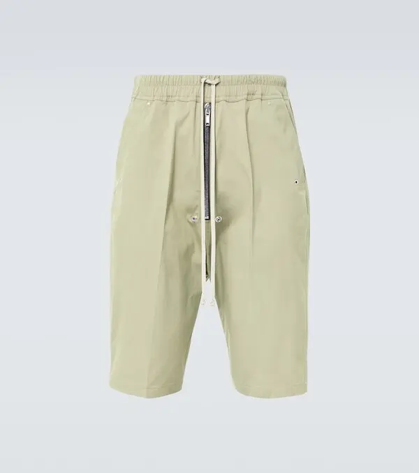 Rick Owens Bela Pods Bermuda Shorts - Neutrals