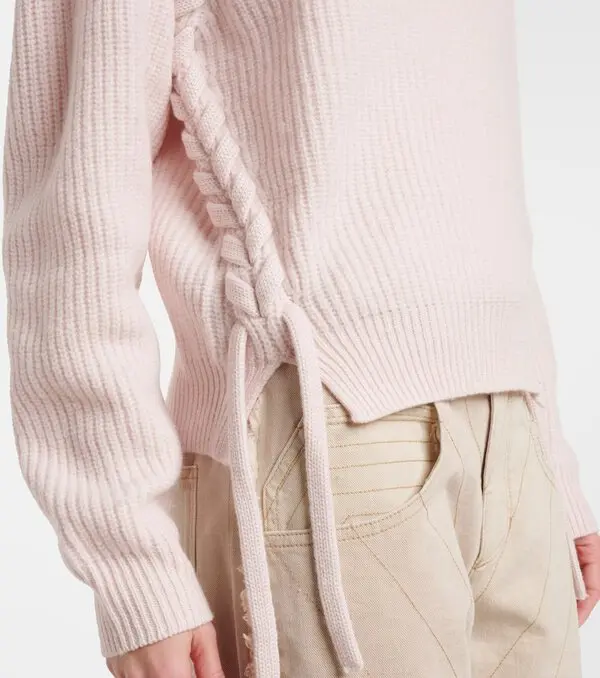 Isabel Marant Étoile Noelia Ribbed-knit Wool Sweater - Beige