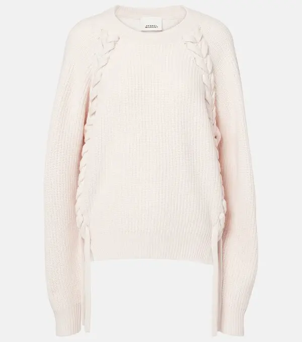 Isabel Marant Étoile Noelia Ribbed-knit Wool Sweater - Beige