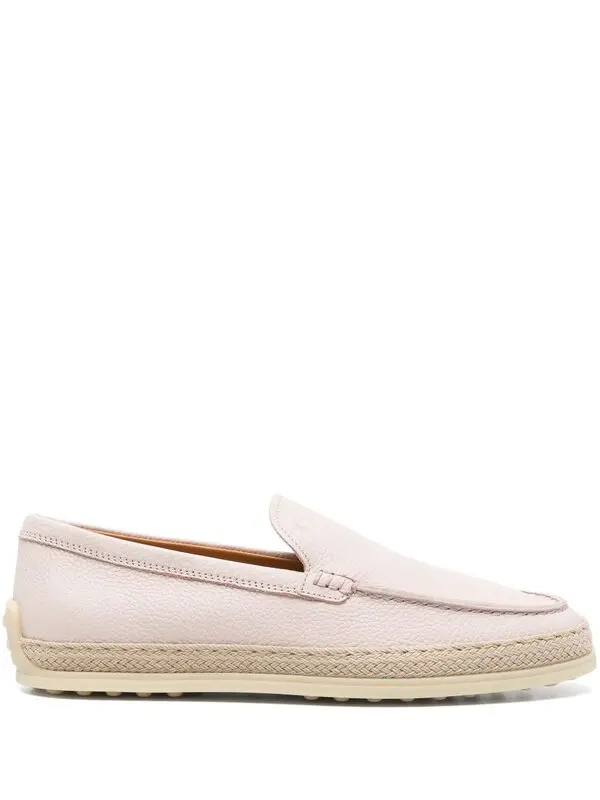 TOD'S Leather Loafers - Pink