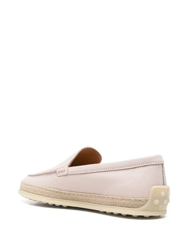 TOD'S Leather Loafers - Pink