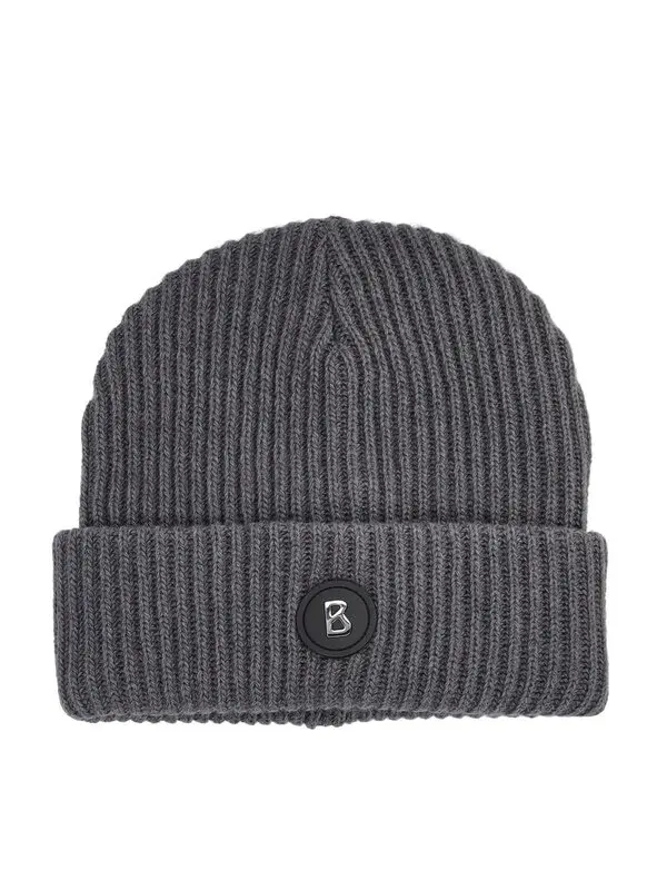 Bogner Ribbed Knit Beanie - Asphalt Smoke