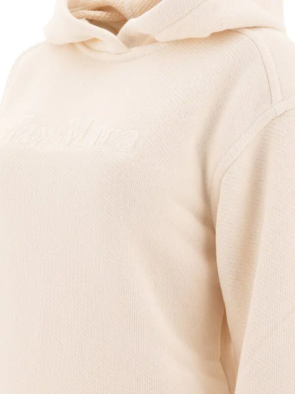 Max Mara Embroidered Logo Sweatshirt - White